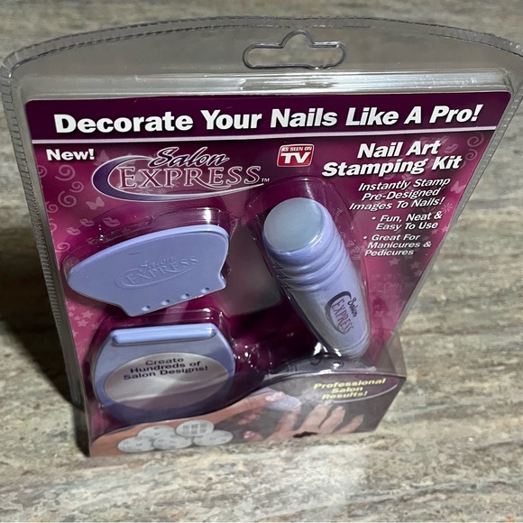 As Seen On TV | Other | Nib As Seen On Tv Salon Express Nail Art ...